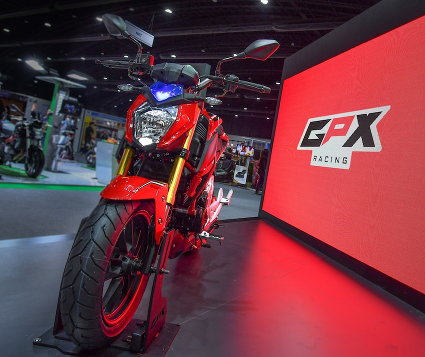 GPX Racing รถมอเตอร์ไซค์สายพันธุ์ไทย ยอดจองอันดับ1‘Motor Expo 2016 ...