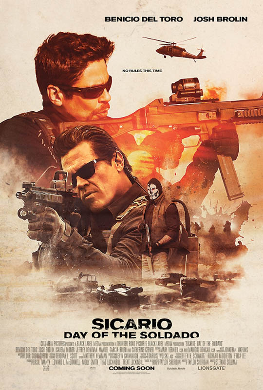 หนังเด่น : SICARIO 2 ; DAY OF THE SOLDADO ทีมพิฆาตทะลุแดนเดือด 2 - ข่าวสด