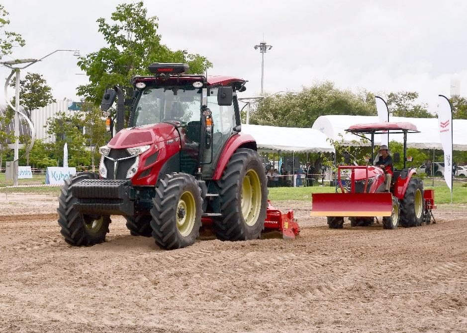 “ยันม่าร์” จับมือ JICA และ GISTDA อวดประสิทธิภาพโรบอทแทรกเตอร์ภายใต้ ...