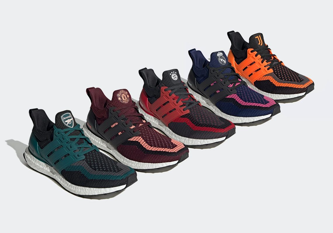อาดิดาส เปิดตัว Ultraboost ฟุตบอล แพ็ก 5 สโมสรชั้นนำของยุโรป
