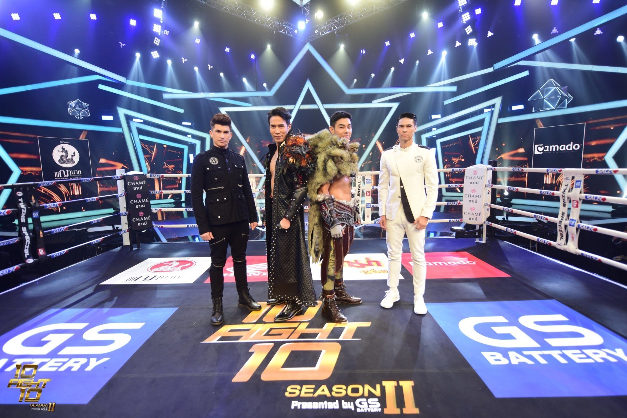 ดุเดือด! 10 Fight 10 คู่แรก ดอม ทั้งแม่น ทั้งหนัก ทุบ อาร์ต เลือดทะลัก จบยก 3