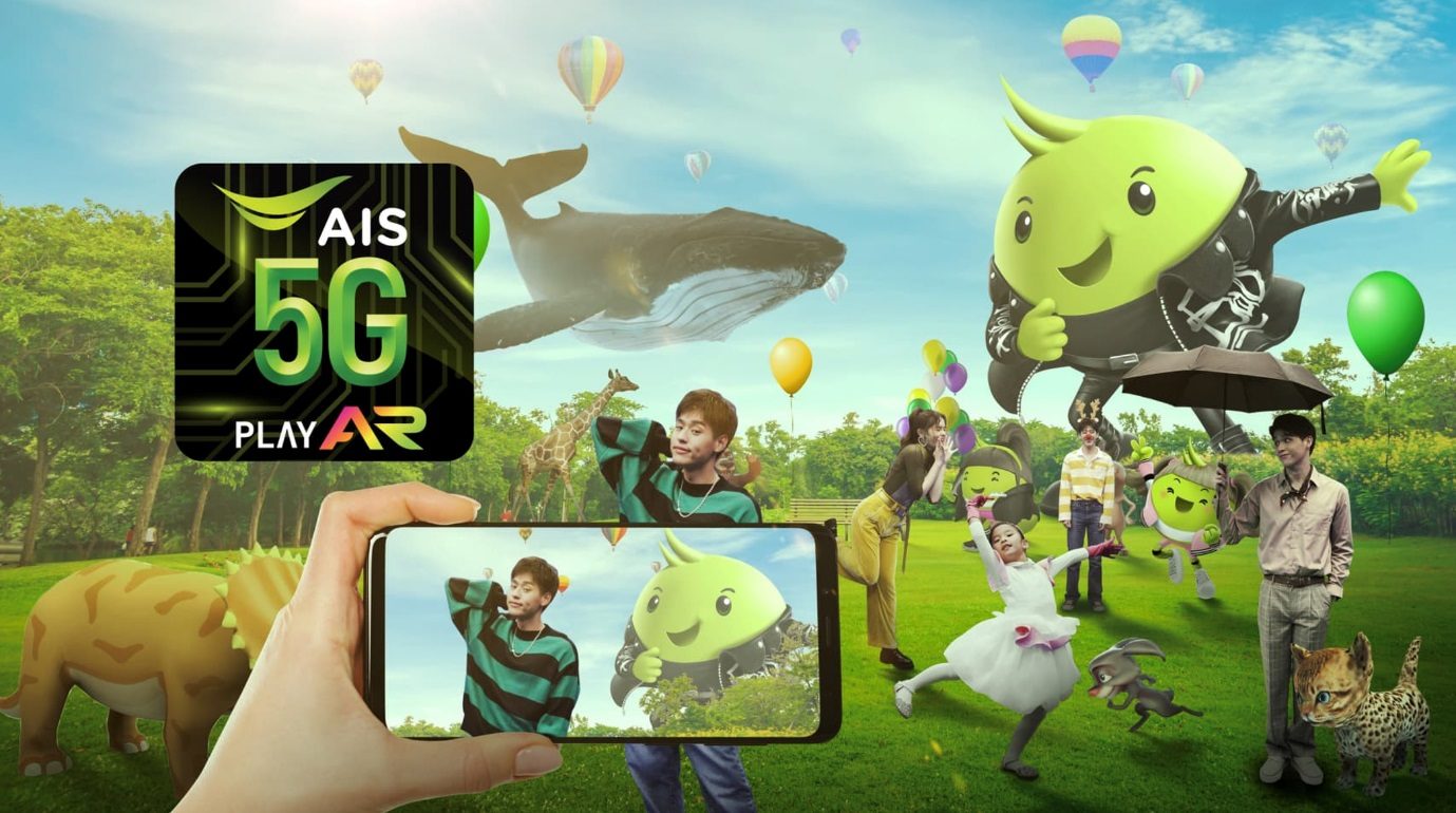 AIS 5G PLAY AR, transforming the original world With technology that ...