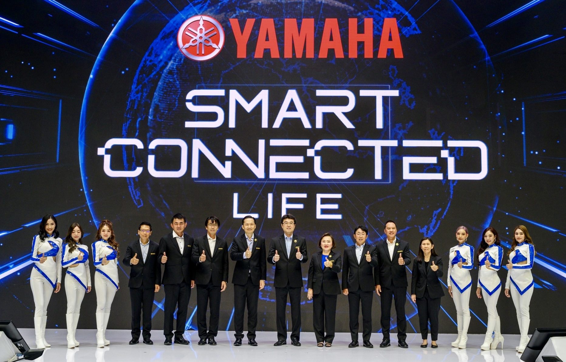 ยามาฮ่า ลุย มอเตอร์โชว์ ชู YAMAHA-SMART CONNECTED LIFE