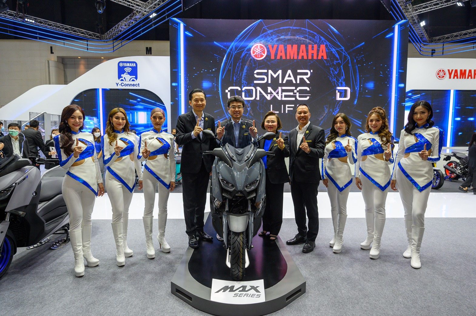 ยามาฮ่า ลุย มอเตอร์โชว์ ชู YAMAHA-SMART CONNECTED LIFE
