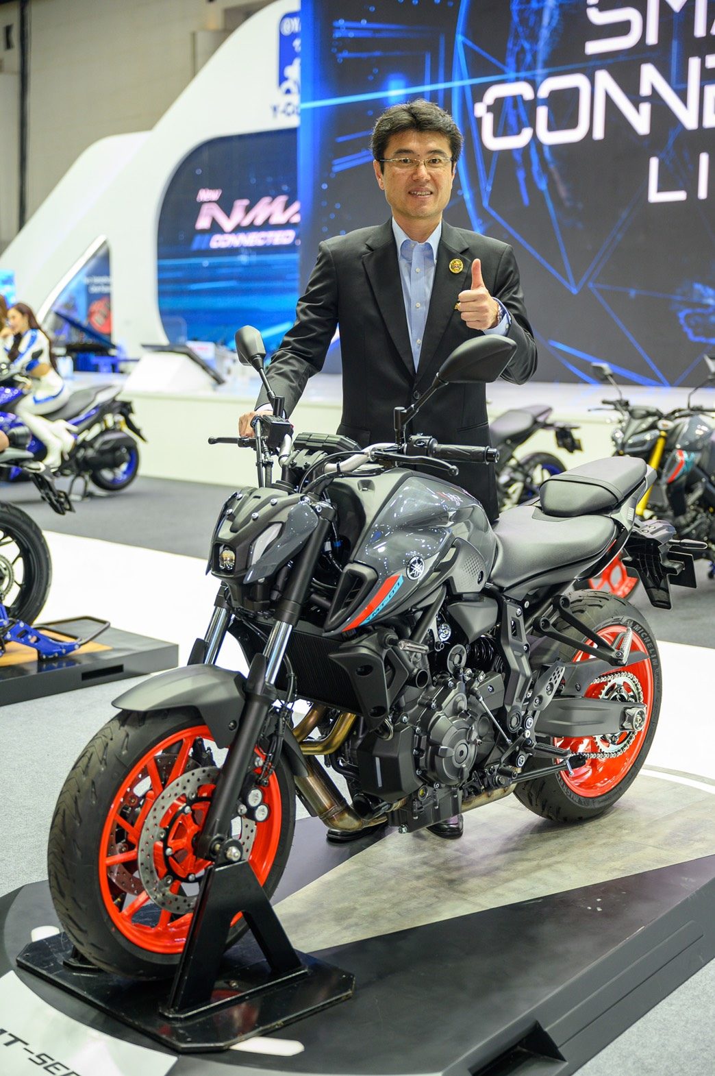 ยามาฮ่า ลุย มอเตอร์โชว์ ชู YAMAHA-SMART CONNECTED LIFE