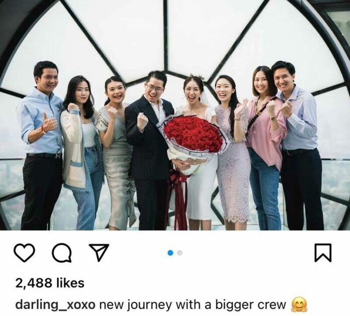 ดาร์ลิ่ง อารดา เซอร์ไพรส์! แฟนหนุ่มนอกวงการคุกเข่าขอแต่งงานสุดโรแมนติก