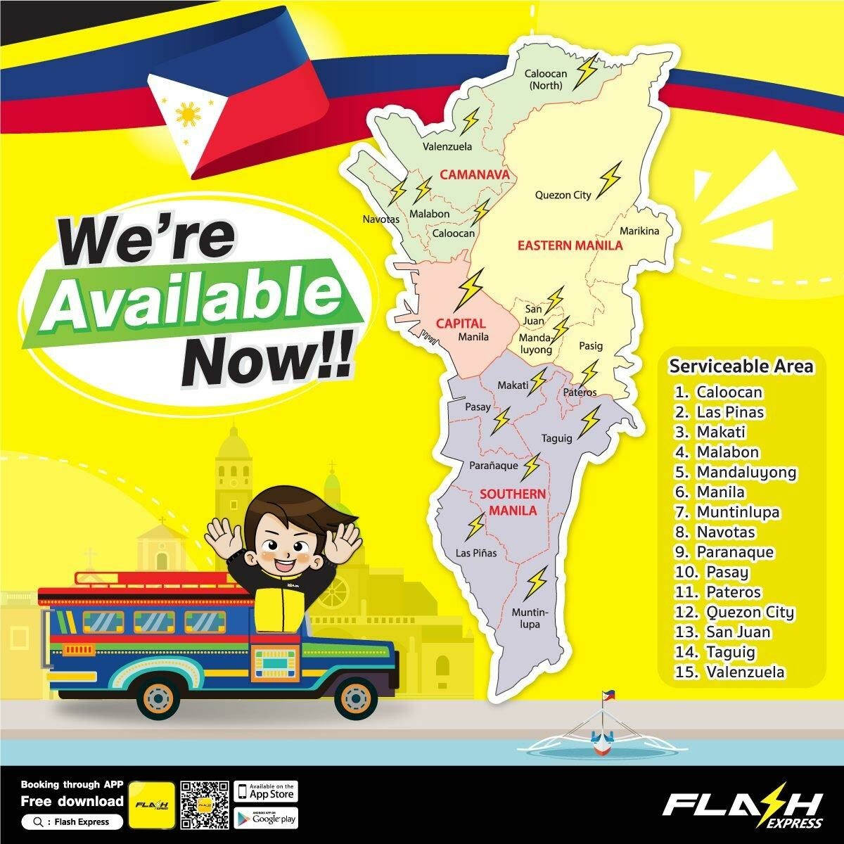 Flash Express ลุยต่ออาเซียน เปิดตัว “แฟลช ฟิลิปปินส์” ให้บริการขนส่งครบ ...