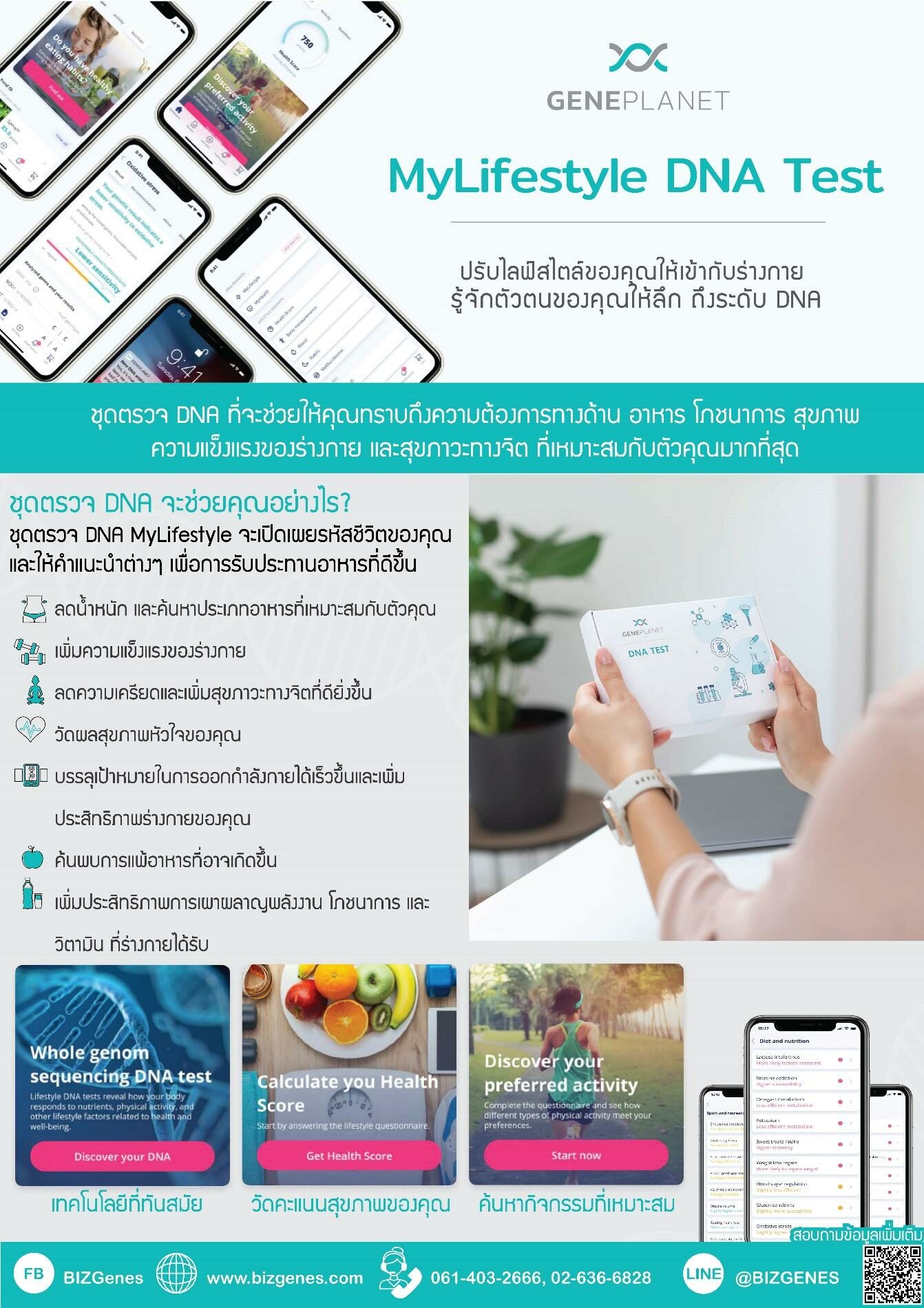 นวัตกรรมการดูแลสุขภาพ จาก GenePlanet - ข่าวสด