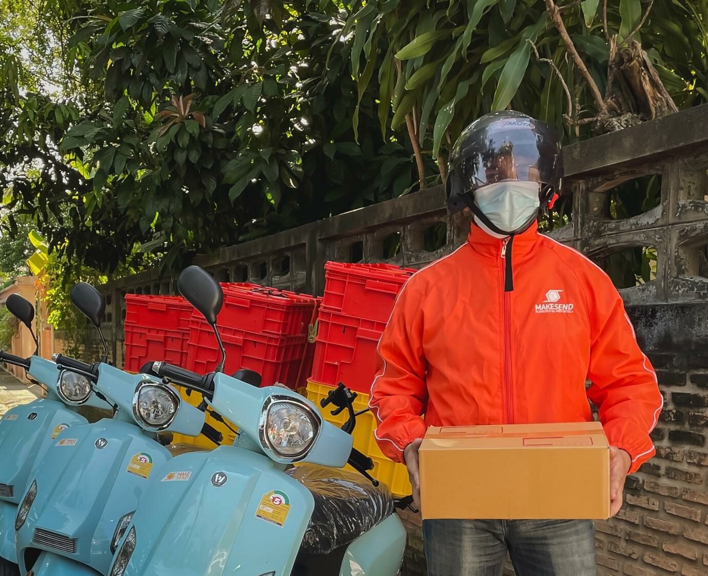 MAKESEND Express จับมือ H SEM Motor ผลักดันการใช้จักรยานยนต์ไฟฟ้า ในธุรกิจ Logistic ในประเทศไทย ...