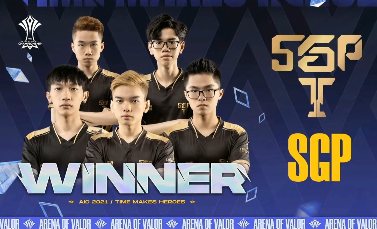 SGP พลิกนรก แซงเก็บชัย - ส่ง BRU หล่นตัด VCF ในสายล่าง AIC 2021