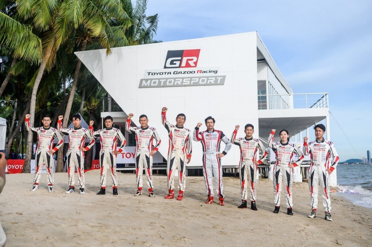 สายเลือดใหม่ Toyota Gazoo ประเดิมแชมป์ ทางเรียบมาราธอน RAAT
