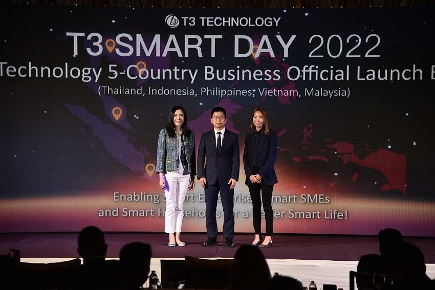 T3 Technology เปิดตัวธุรกิจ IoT & Cloud ในเอเชียตะวันออกเฉียงใต้ 5 ...