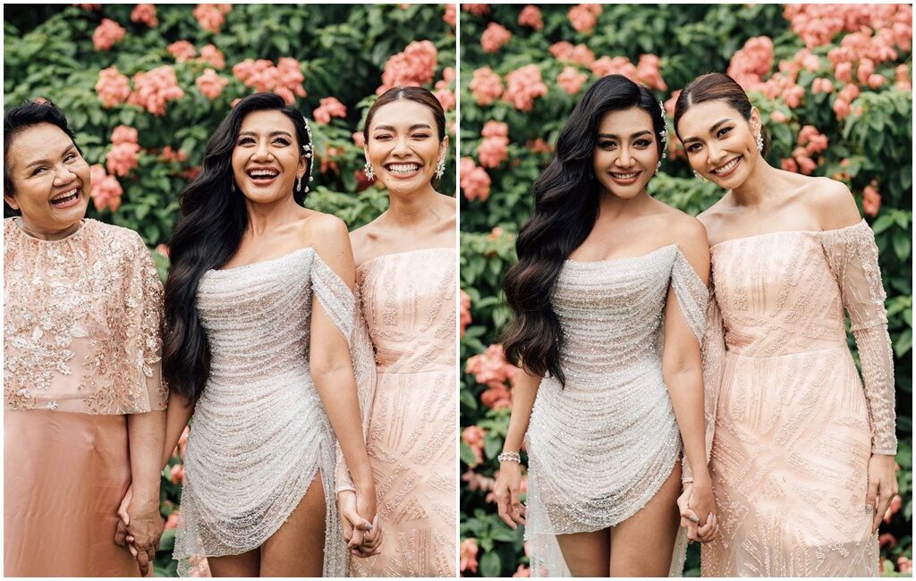 เกต จิณภัค น้องสาว แก้ม วิชญาณี จูงมือแฟนหนุ่มฝรั่งวิวาห์สุดหวาน พี่สาวสุดตื้นตัน