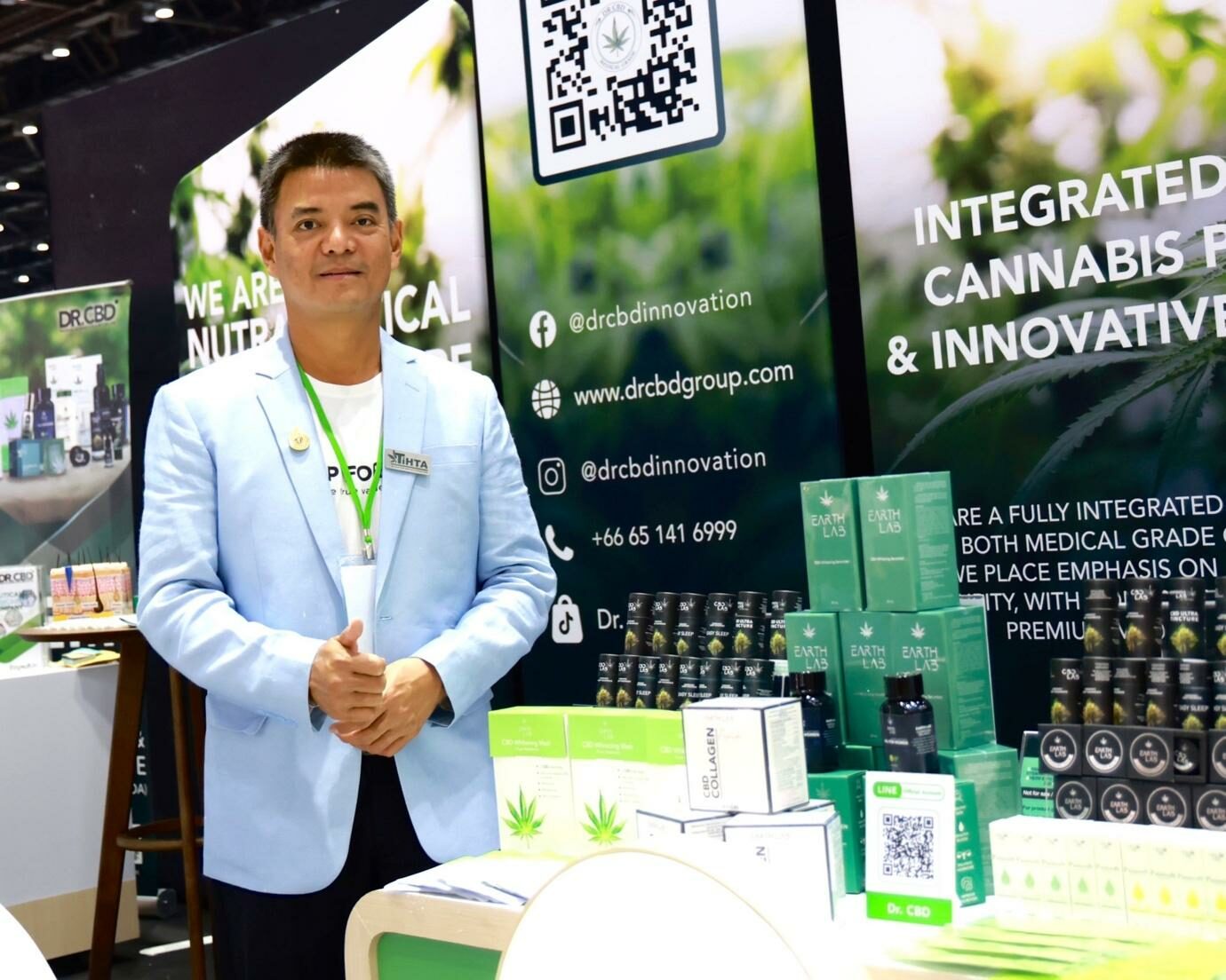 ดร.ซีบีดี (Dr.CBD) บริษัทผู้นำเทรนด์ด้านสุขภาพครบวงจรร่วมออกบูธแสดง ...
