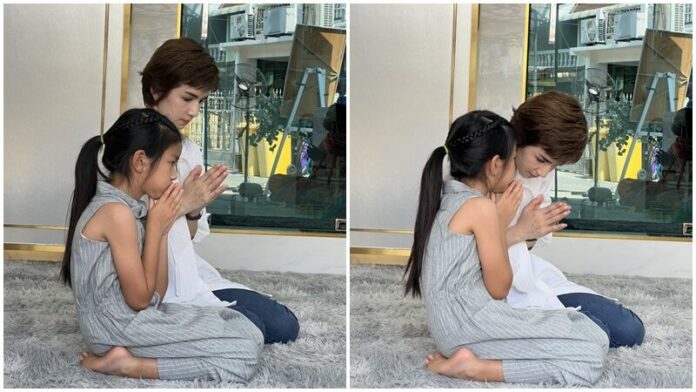 โบว์ แวนดา ทำบุญ 7 ปี ปอ ทฤษฎี - น้องมะลิ เผยของขวัญให้พ่อ ลั่น!ห้ามแม่มีแฟน