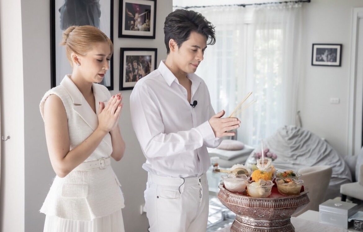 พ่อบ้านใจกล้าอ้อนเมีย ซี ศิวัฒน์ ทำบุญวันเกิด 41 ปี ขอเงินรายวันเพิ่มจาก เอมี่