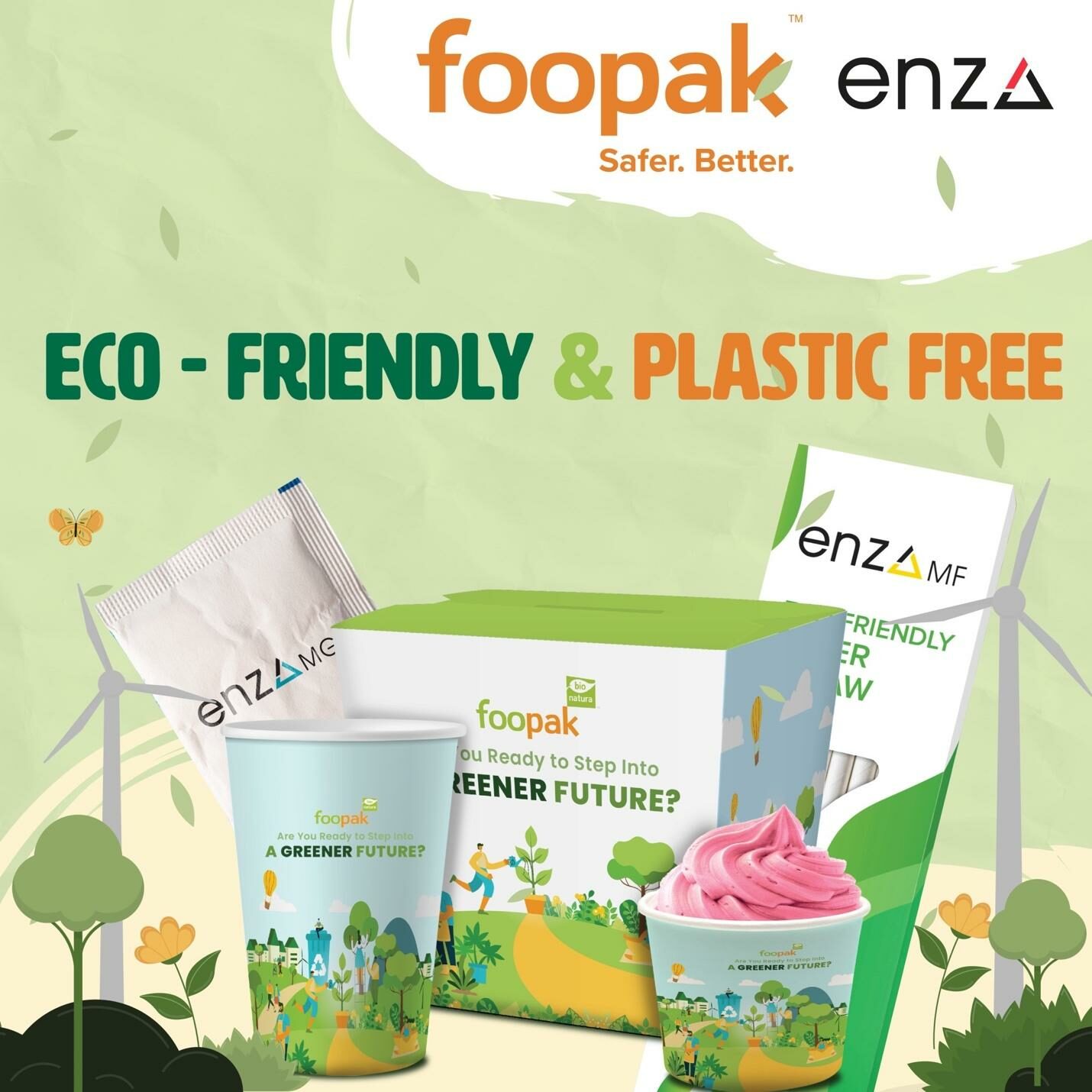 Foopak Bio Natura และ Enza จากทีม Asia Pulp & Paper: ผู้ที่จะมาเปลี่ยน ...