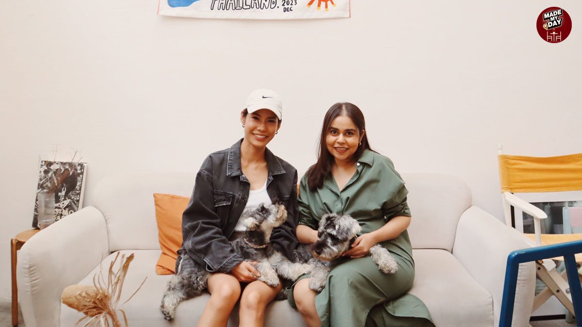 Madi ร้านกาแฟฟีลมาบ้านเพื่อน ที่มีน้องหมาชเนาเซอร์สองตัวรอต้อนรับ